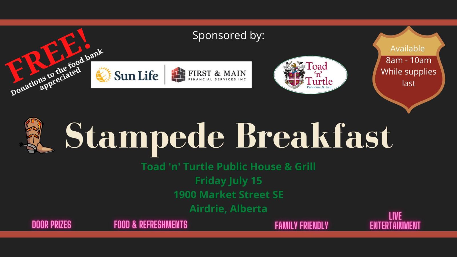 Airdrie Stampede Breakfast - airdrielife magazine
