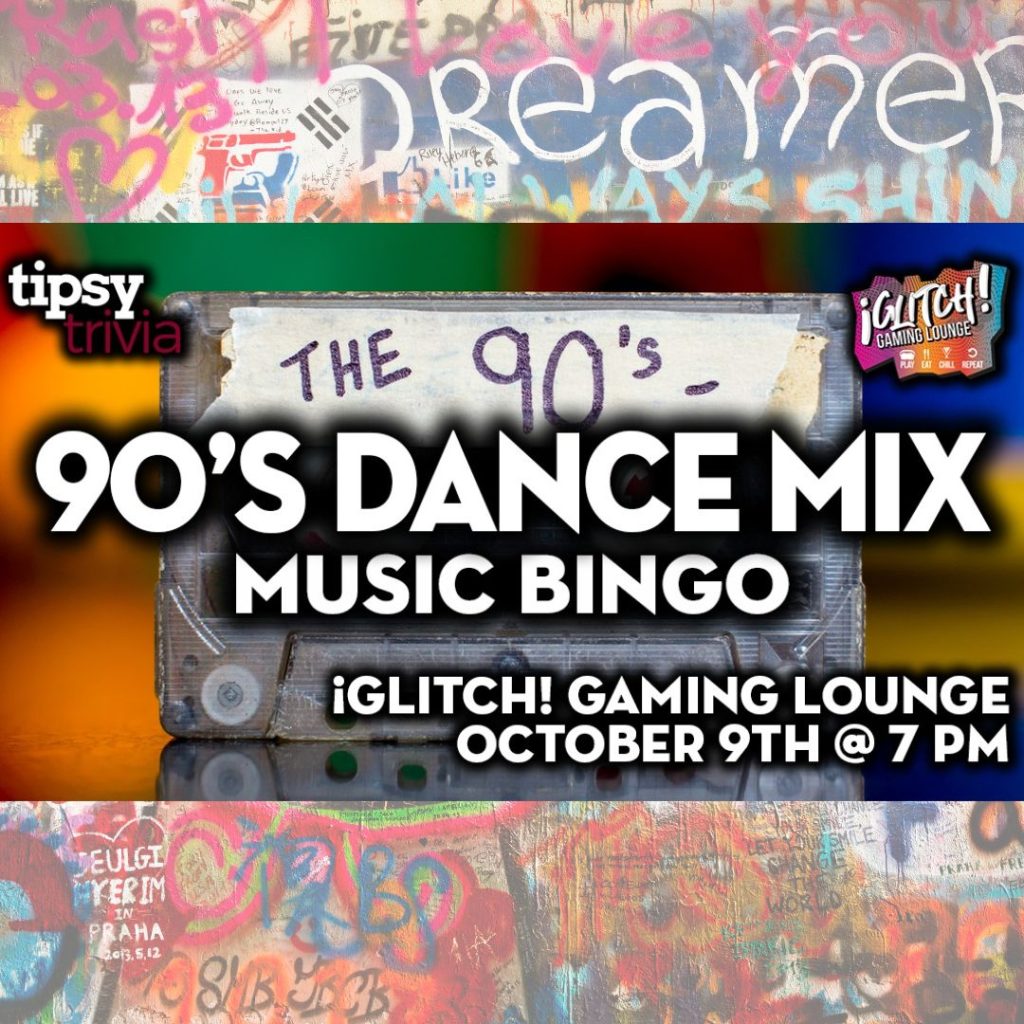 90s Dance Mix Music Bingo - airdrielife magazine